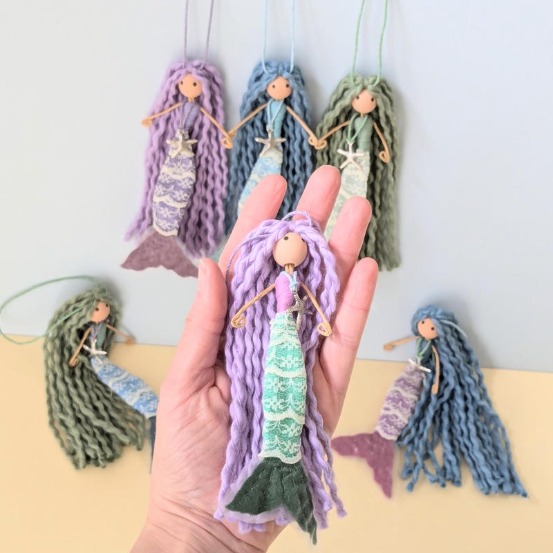 Mermaid Doll - Etsy UK