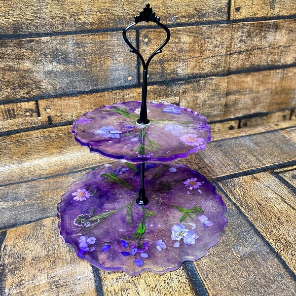 Decorative Trays 2 Tier - Etsy