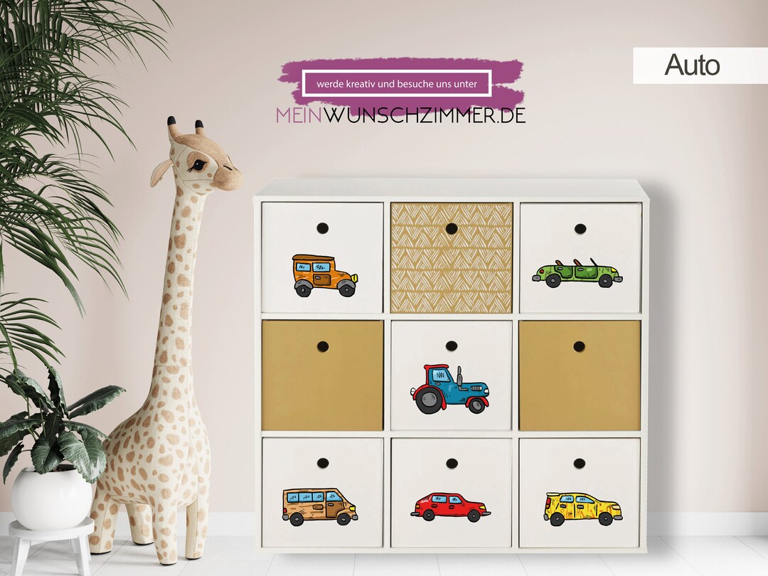 Set of 6 Box Stickers Car Stickers for Folding Boxes - Etsy