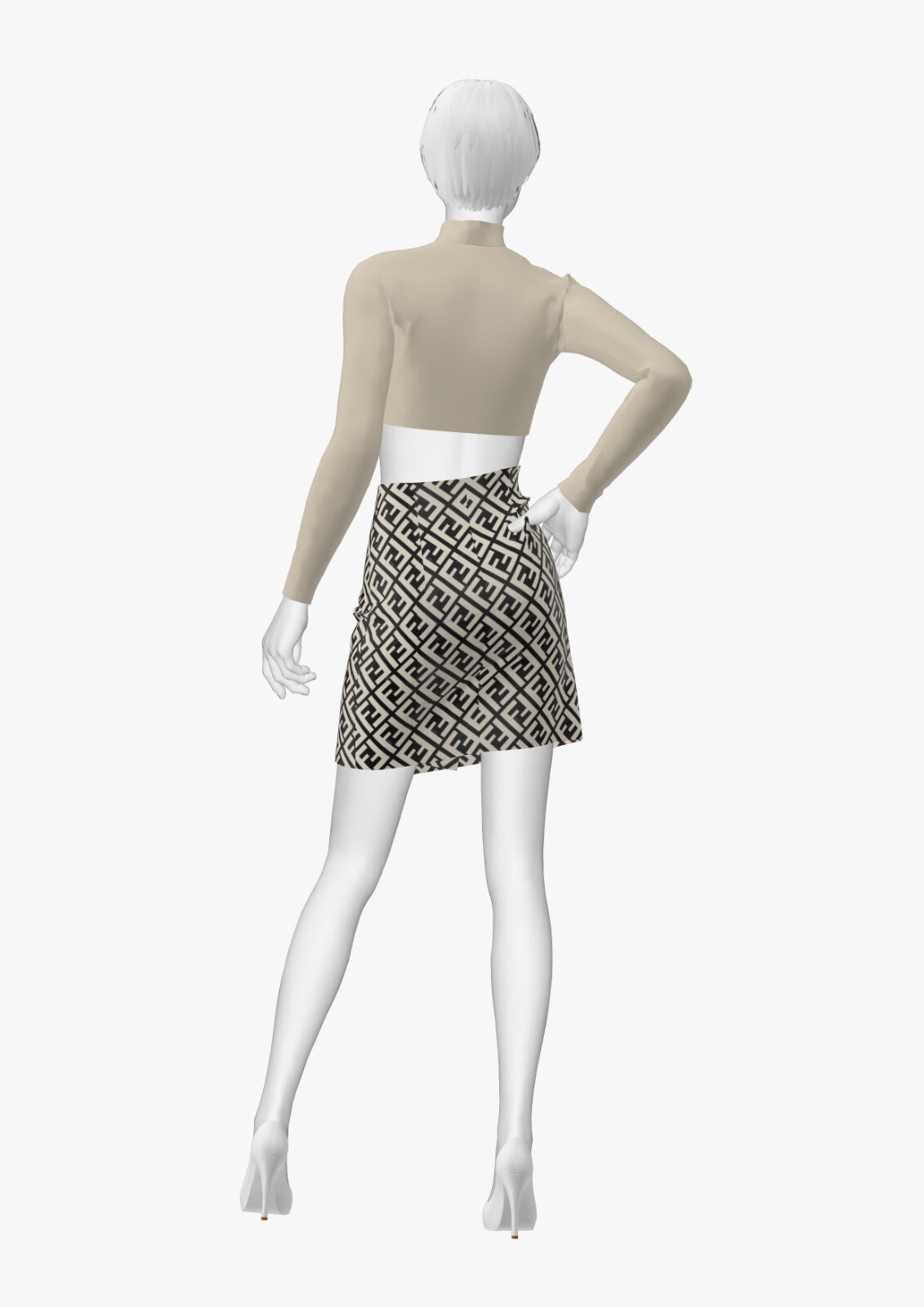 Womens Wrap Skirt Sewing Pattern|9sizes 38eu-54eu|mini Skirt Pattern ...
