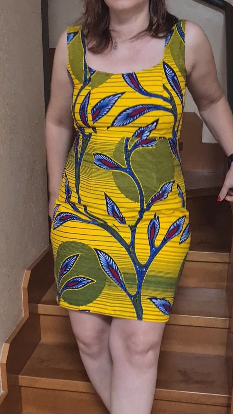 DRESS LAURA PDF Pattern A3 A4 Plotter 38EU-54EU - Etsy