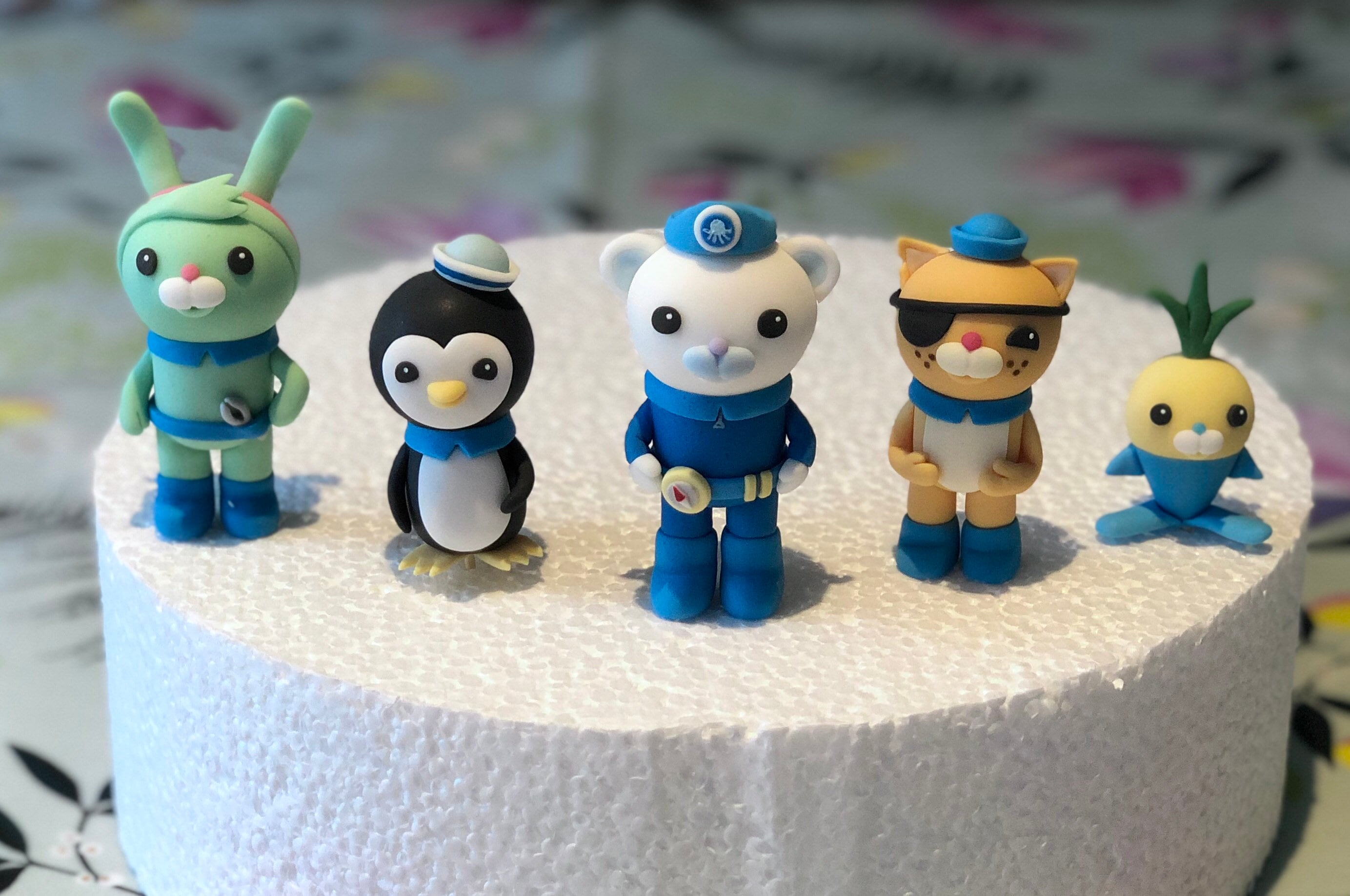 Octonauts Inspired Edible Cake Toppers Models Set of 2 3 4 - Etsy UK