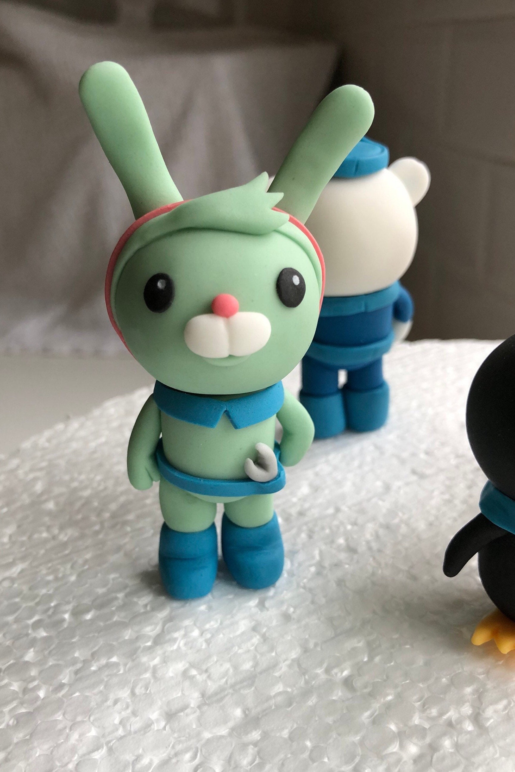 Octonauts Inspired Edible Cake Toppers Models - Set of 2, 3, 4 or 5 ...