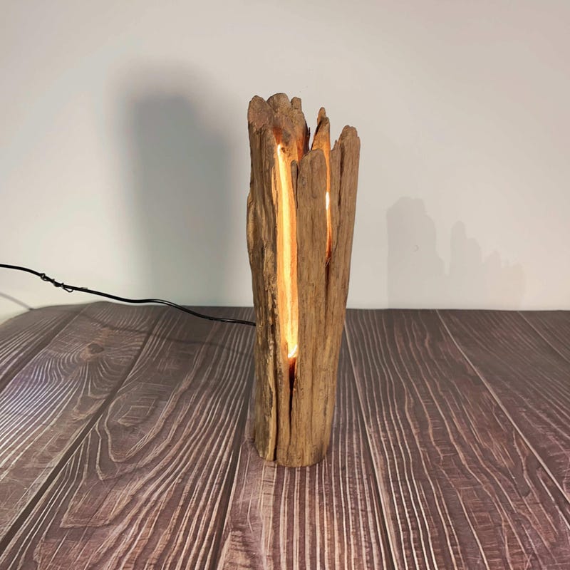 Uc Wood Lamp - Etsy Canada
