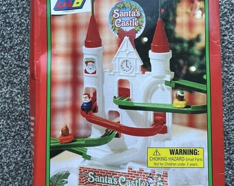Santa Castle - Etsy
