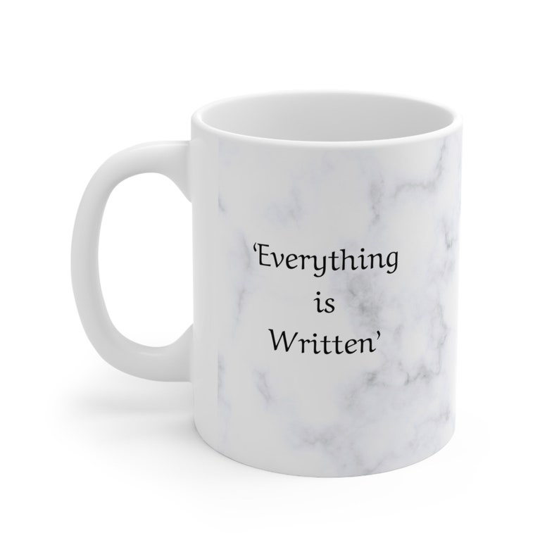 Everything is Written 'maktoob' Arabic Calligraphy Mug - Islamic Gift ...