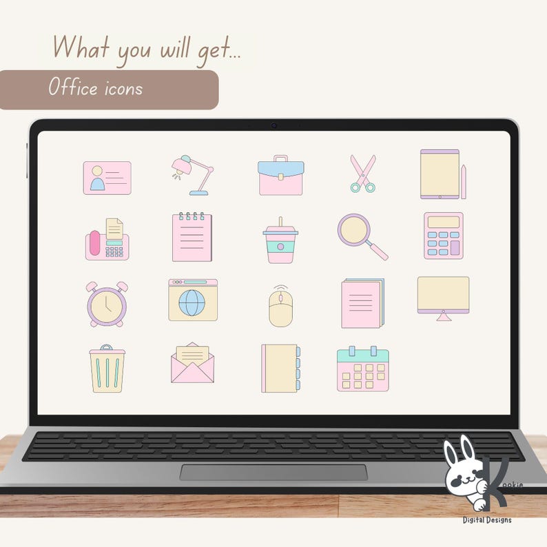 130 Colorful Desktop Icons, Mac and Windows (digital Download) - Etsy