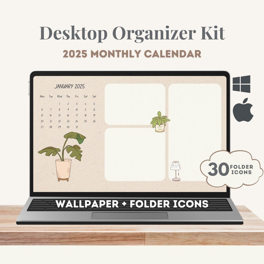 Desktop Organizer With Calendar, Desktop Organizers Wallpapers, Desktop ...