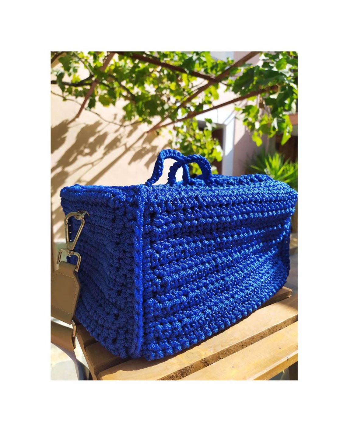 Rectangular Shoulder Bag - Etsy