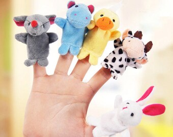 Animal Finger Puppet | Etsy