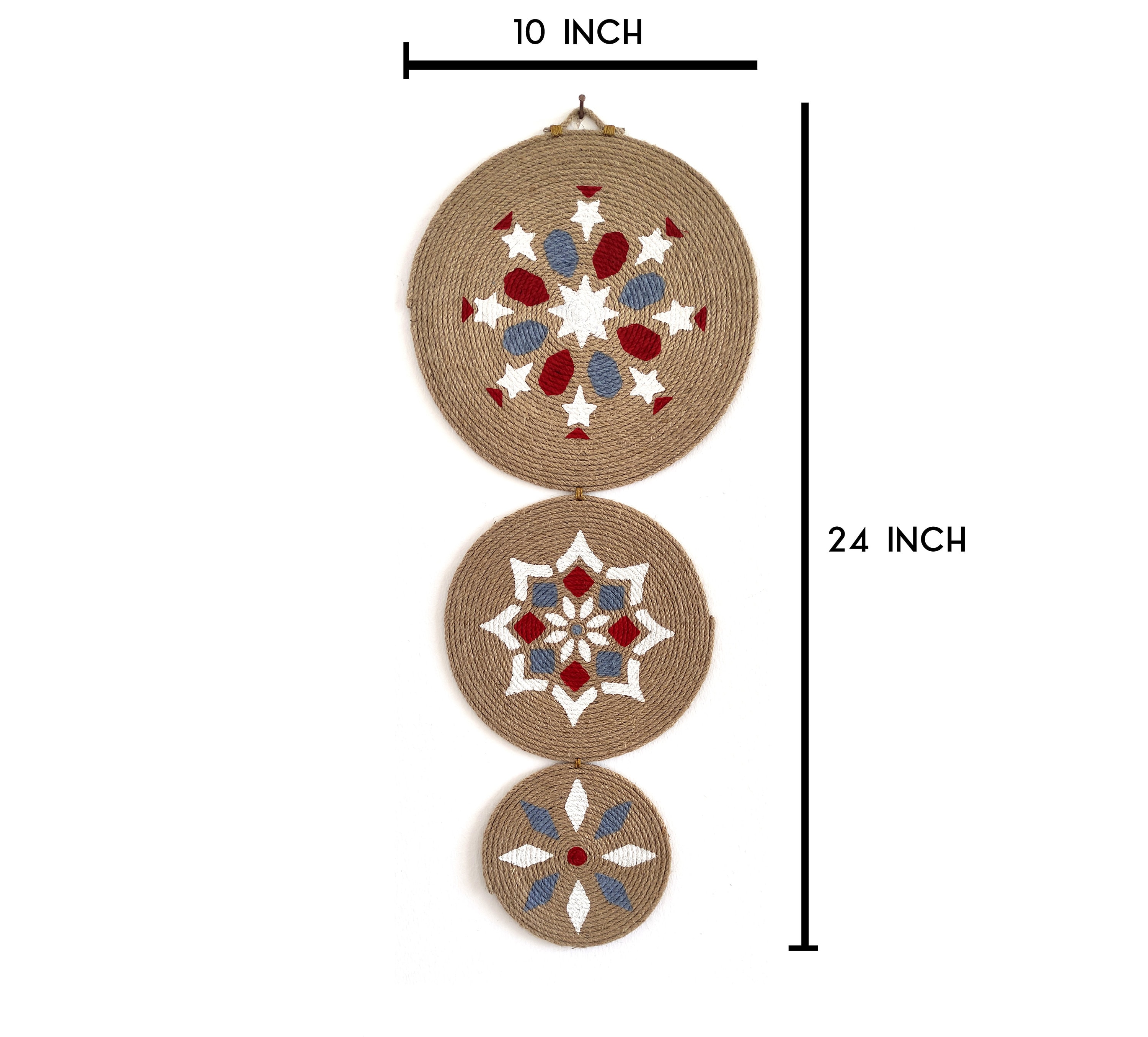 Wall Panel, Wall Decors, Wall Art, Wall Plates, Jute Decor, Wall ...