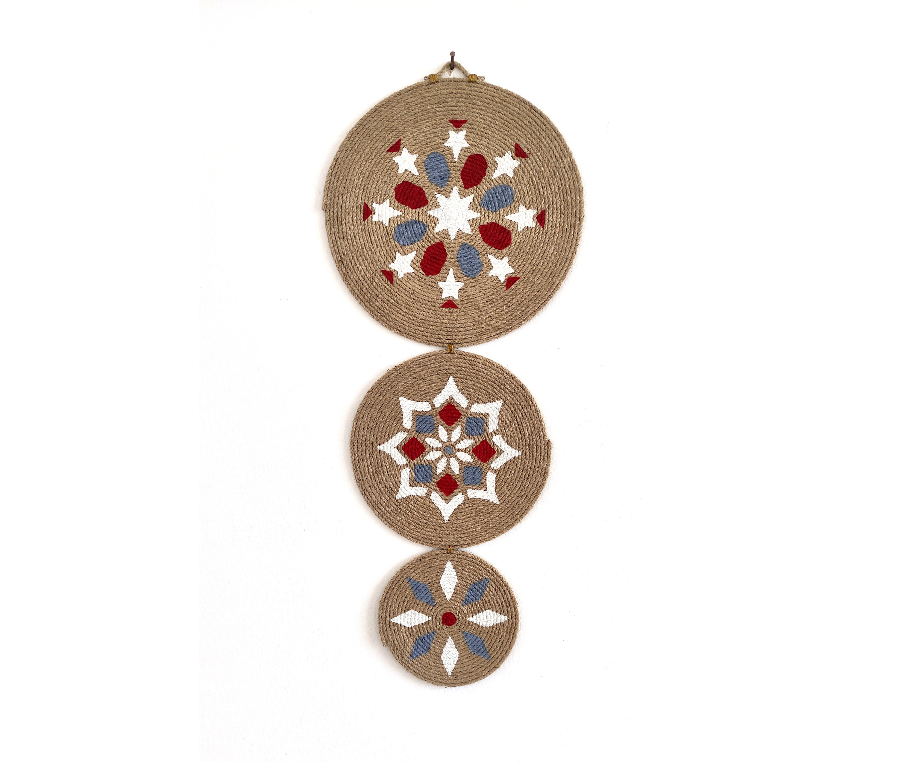 Wall Panel, Wall Decors, Wall Art, Wall Plates, Jute Decor, Wall ...