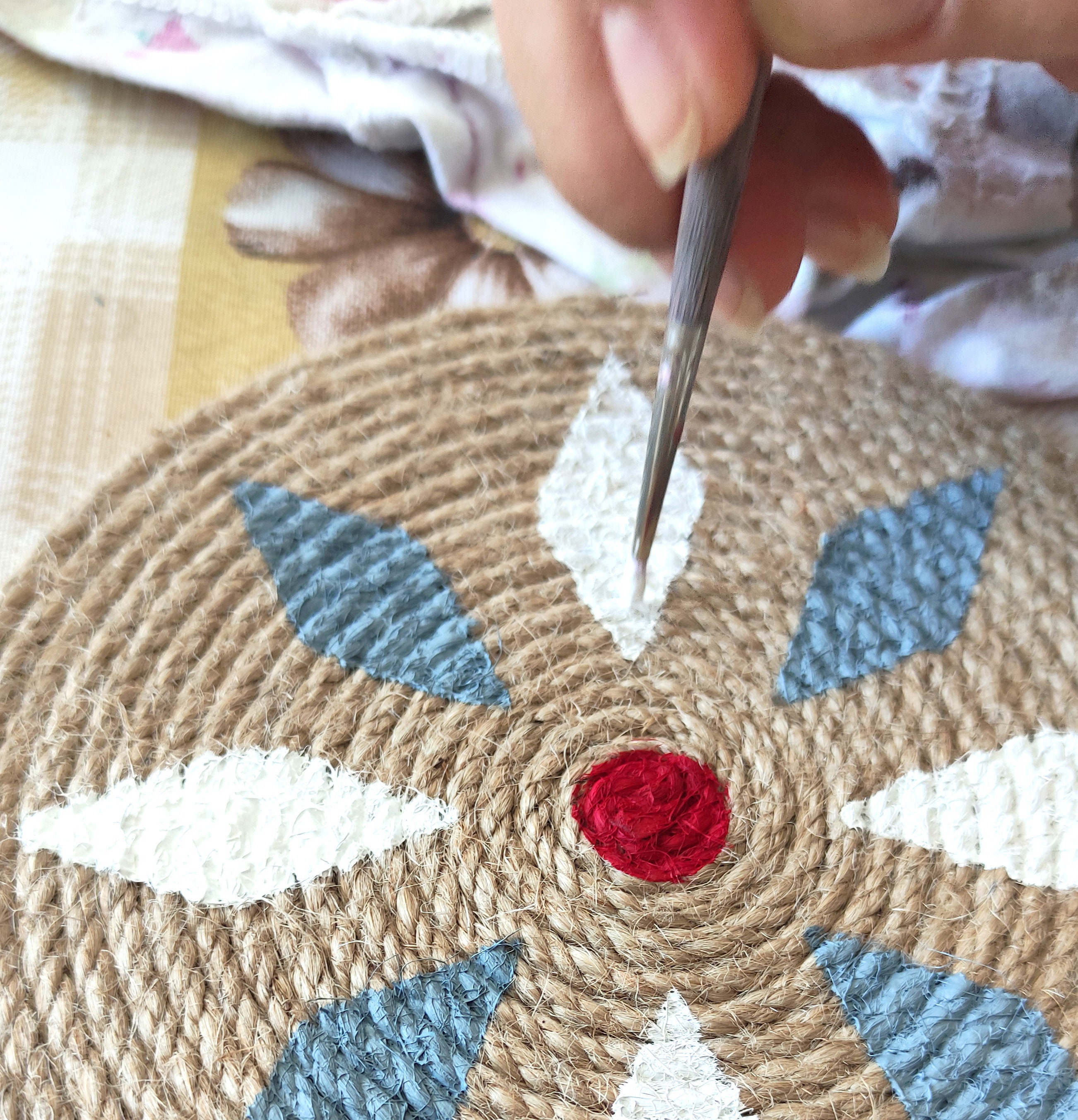 Wall Panel, Wall Decors, Wall Art, Wall Plates, Jute Decor, Wall ...