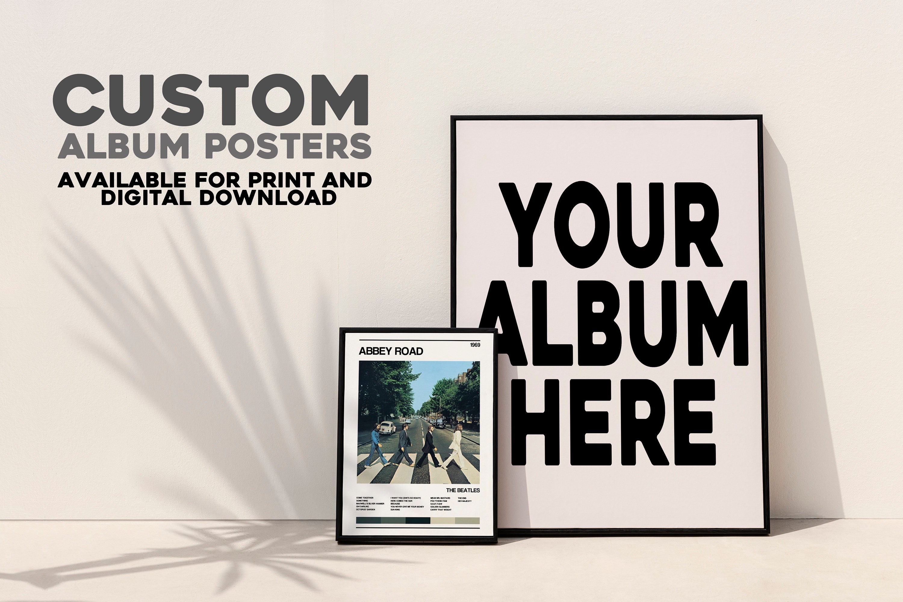 Custom Album Cover Poster