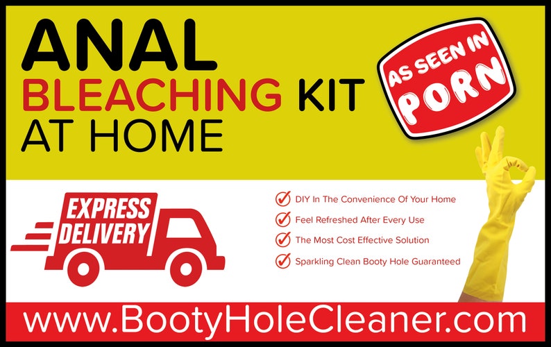 DIY Anal Bleaching Kit - Etsy