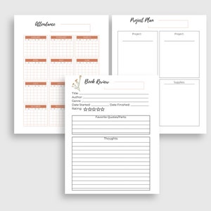 Printable Homeschool Planner| Charlotte Mason + Loop Schedule + Unit ...