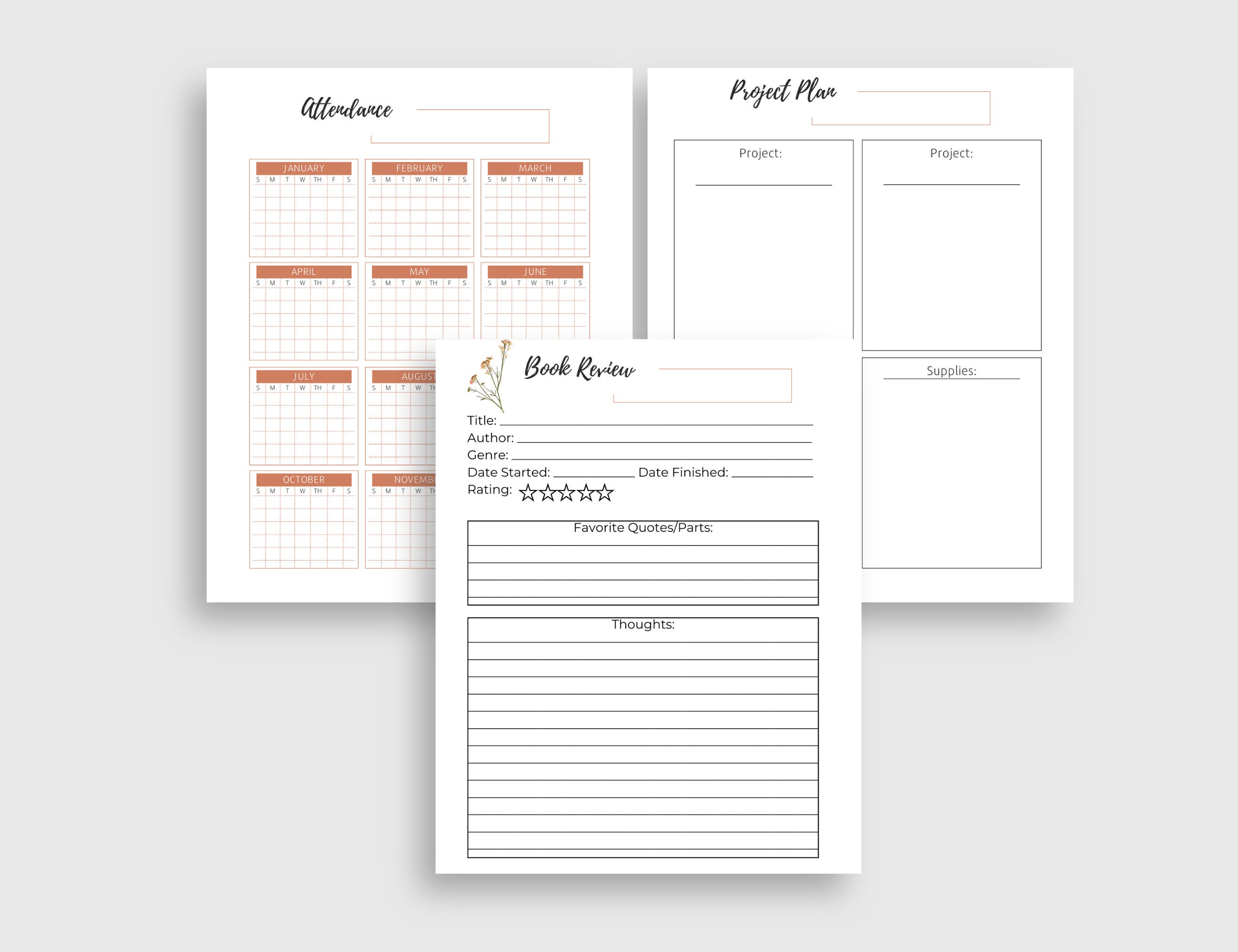 Printable Homeschool Planner| Charlotte Mason + Loop Schedule + Unit ...