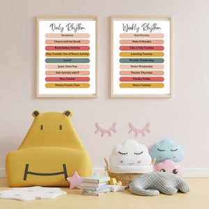 Daily and Weekly Rhythm Printable | Homeschool Daily Rhythm | Daily ...