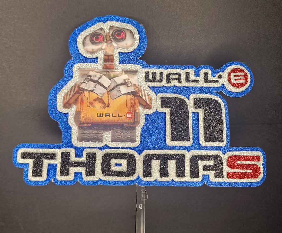 Wall E Themed Cake Topper - Etsy