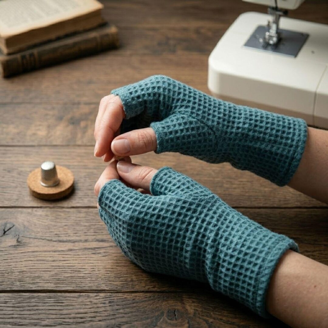 Beginner Crochet Fingerless Mitts Pattern – Easy Wrist Warmers PDF ...