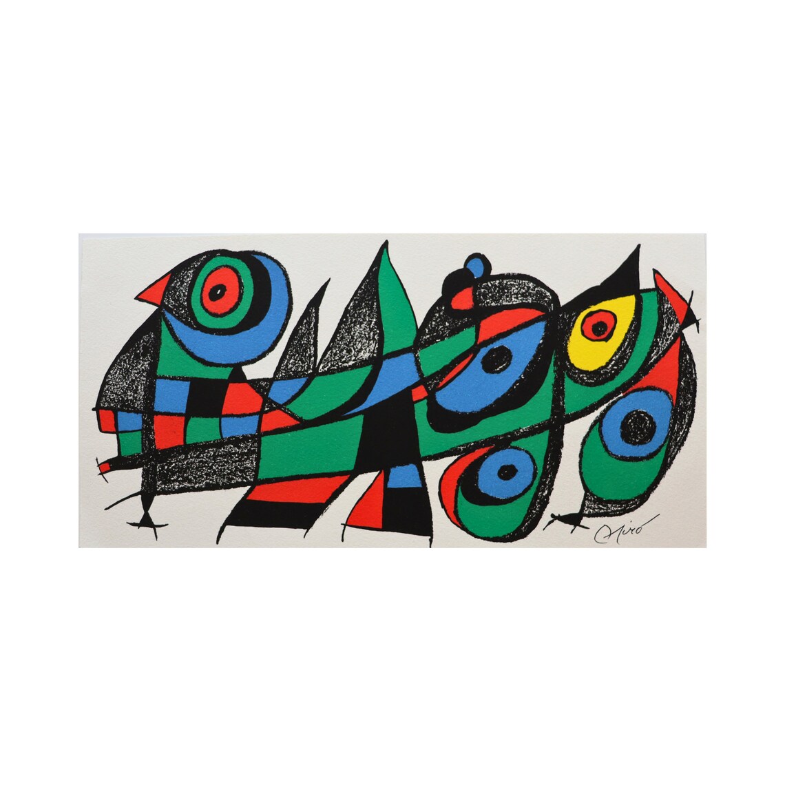 Joan Miro, Escultor Japan, Lithograph, Abstract & Contemporary Print - Etsy