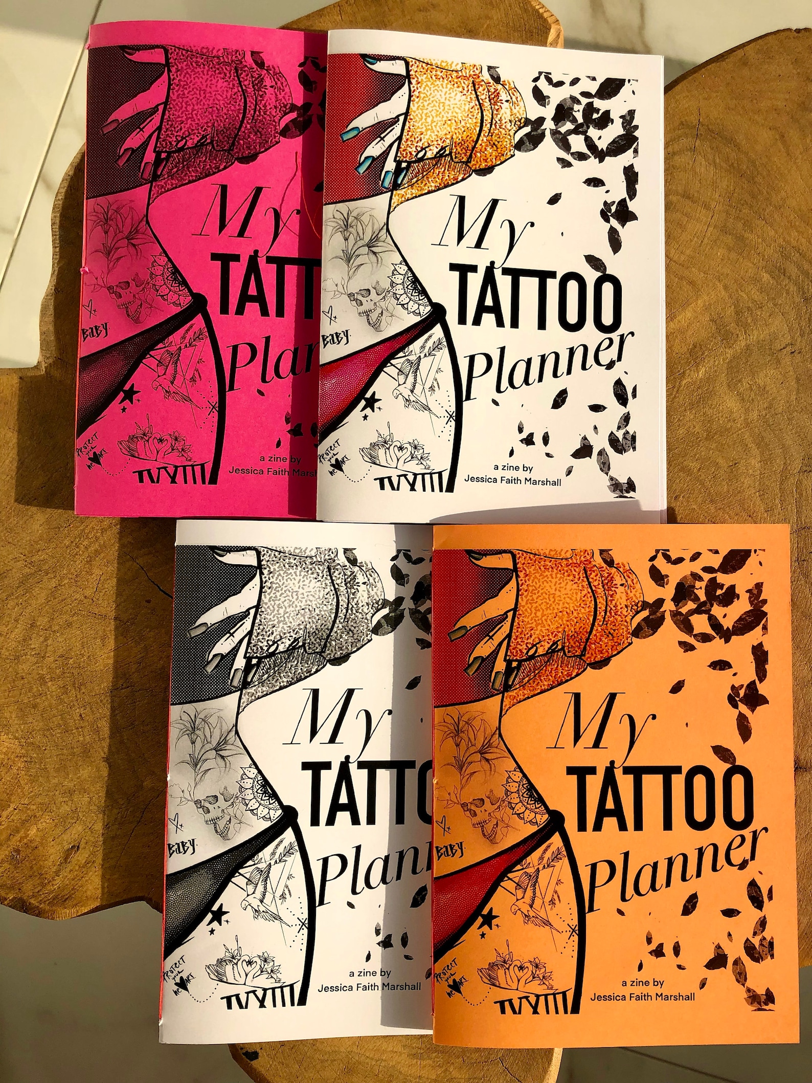 Digital Download My Tattoo Planner Interactive Zine | Draw & Plan Your ...