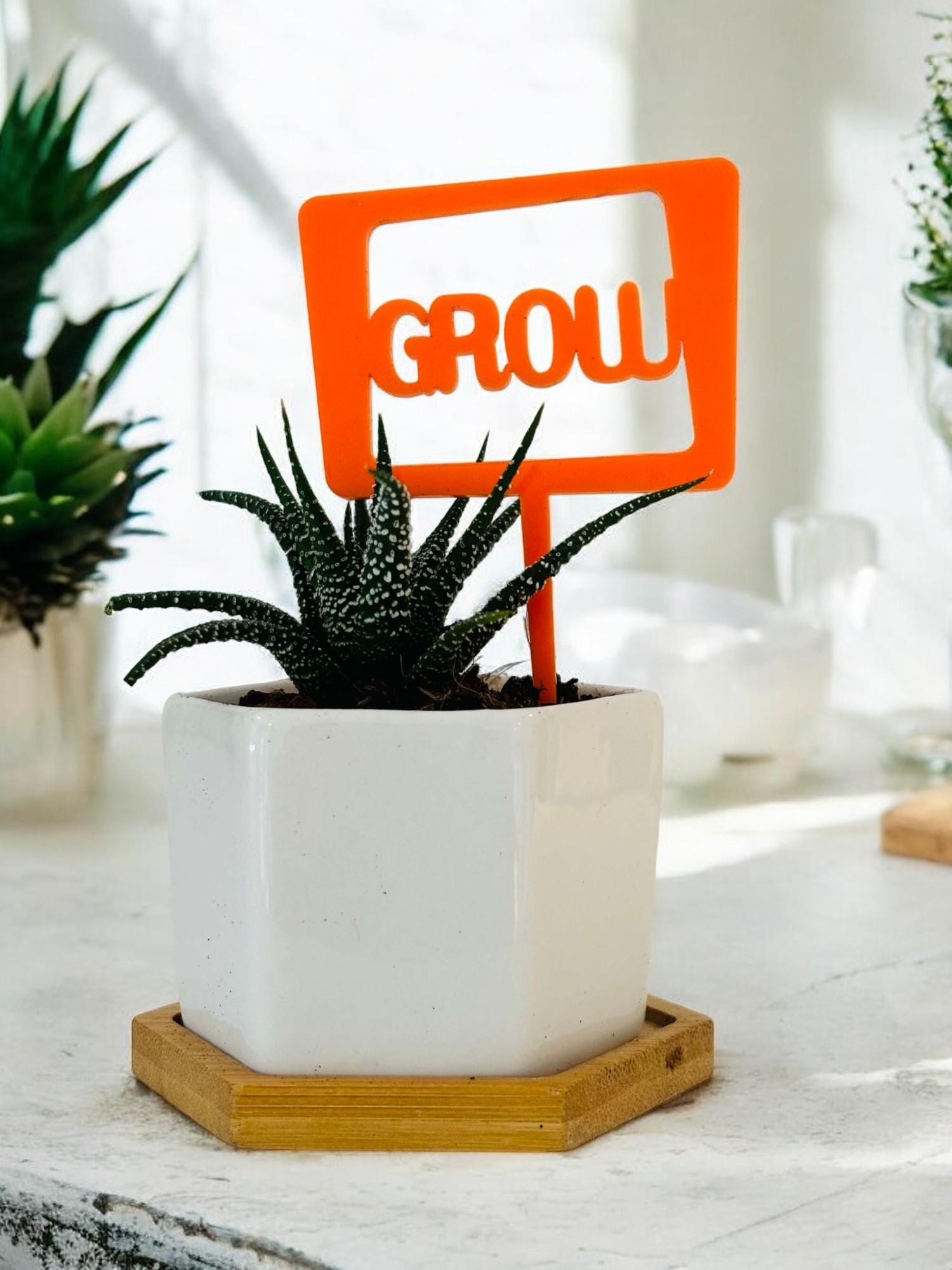 Mid Century Modern Plant Stakes - Etsy