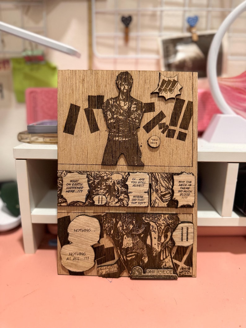 Roronoa Zoro Laser Cut SVG File - Etsy Canada