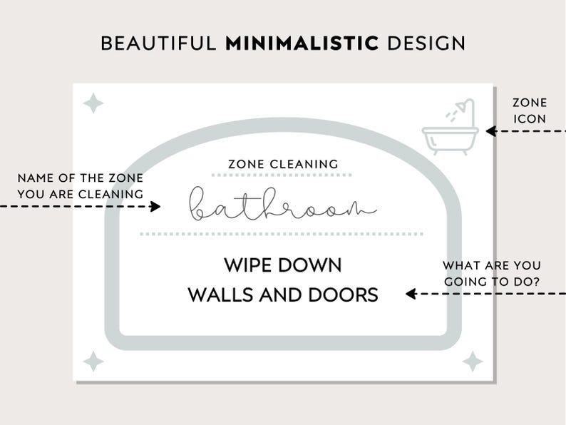 Cleaning Game Cards, 100 Zone Chores, House Tasks Checklist, Kids Adult ...