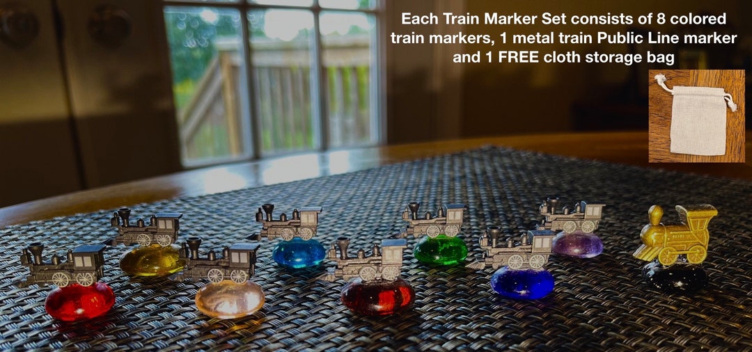 Mexican Dominos Train Markers Set Hand Crafted - Etsy