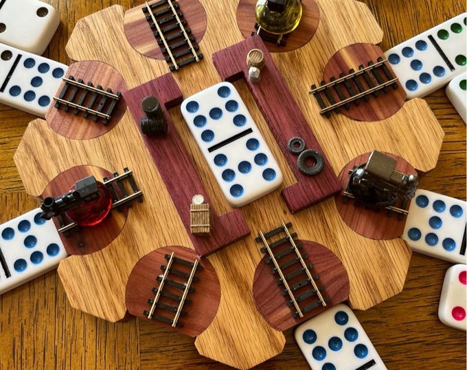 Mexican Train Domino Hub - Etsy