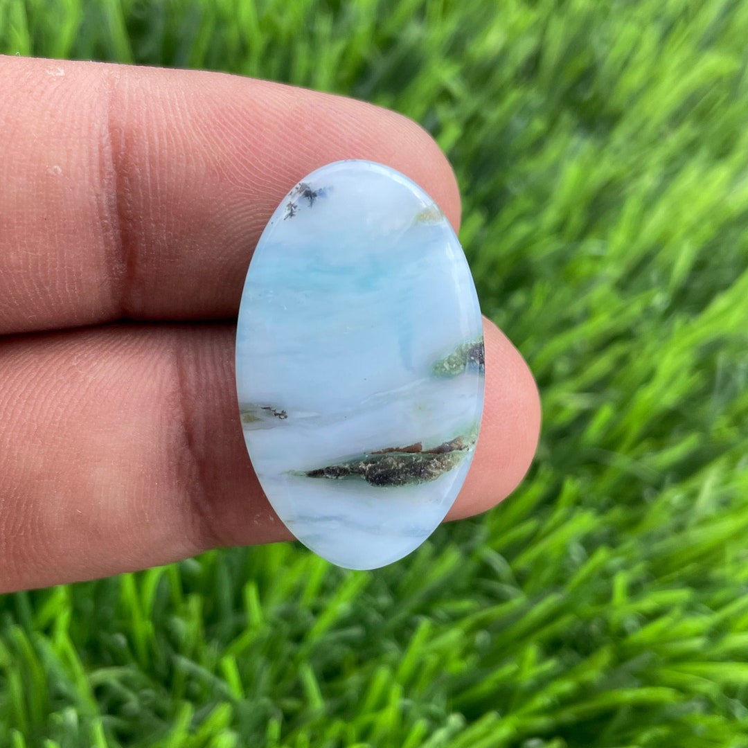 Peruvian Opal Blue Green Peru Opal Top Quality Peruvian Opal Cabochon ...