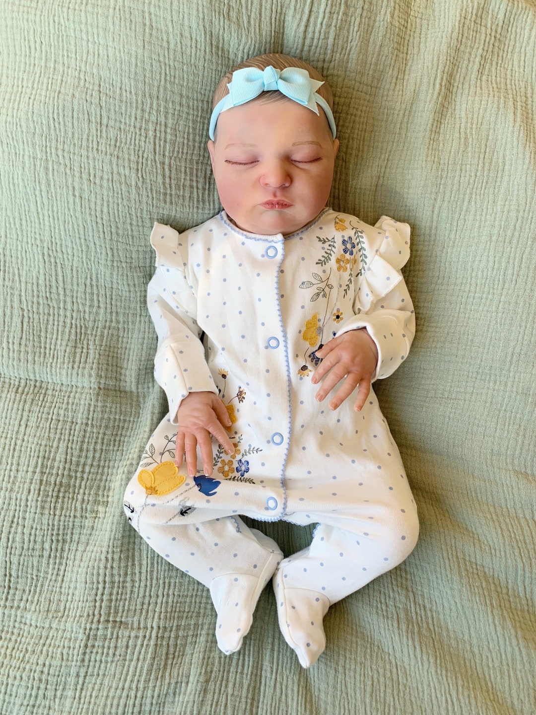 21 6 Pounds Weighted Newborn Baby Girl/boy Lifelike Reborn Baby Doll ...