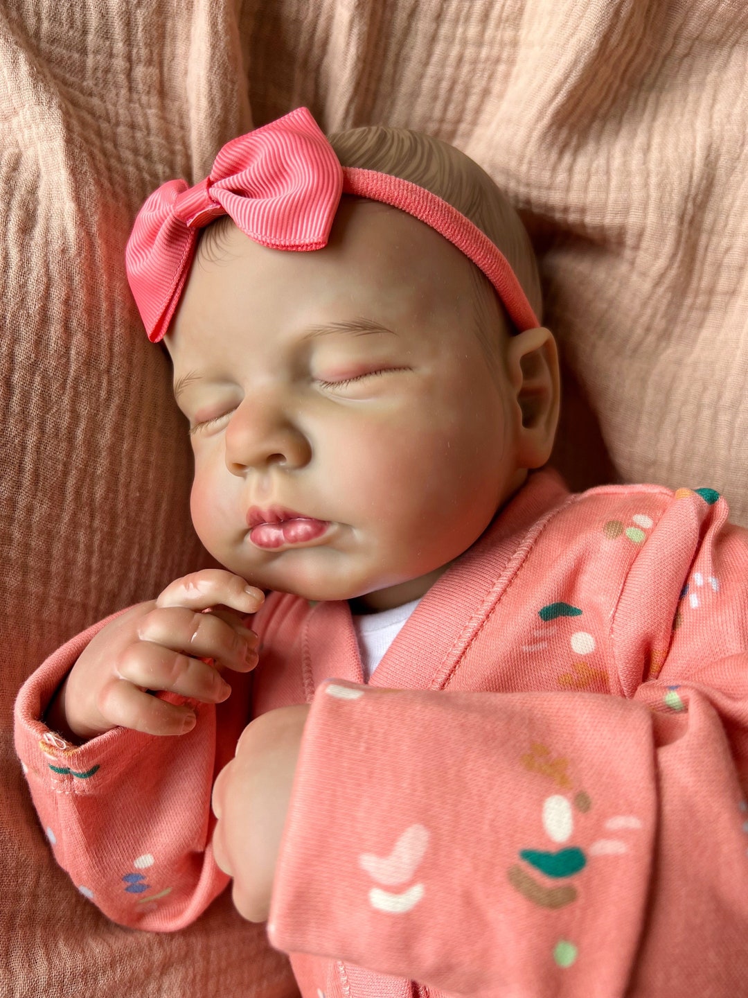 Lifelike Black Mixed Race Reborn Baby Doll 20 5 Pounds Weighted Newborn ...