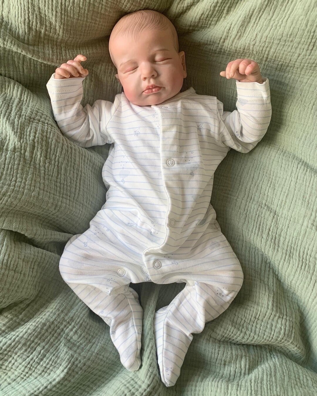 5 Pounds Lifelike Reborn Baby Doll 20 Weighted Newborn Baby Girl/boy ...