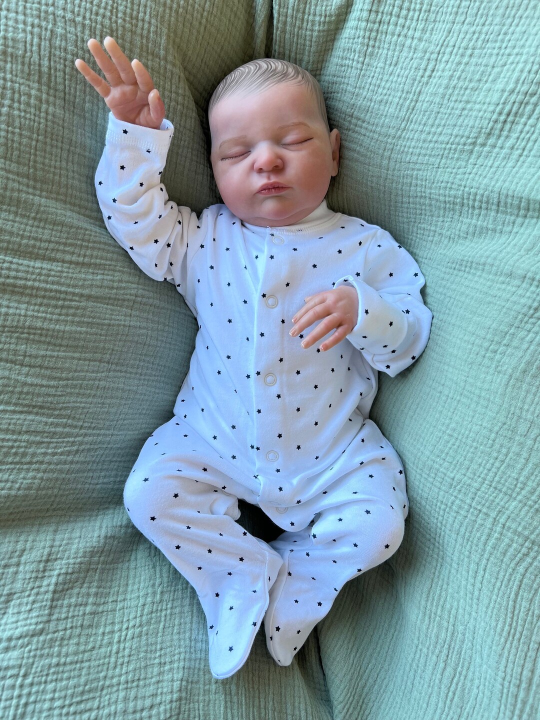 Lifelike Reborn Baby Doll 21 6 Pounds Weighted Newborn Baby Girl/boy ...