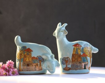 Goat Figurine Miniature - Etsy