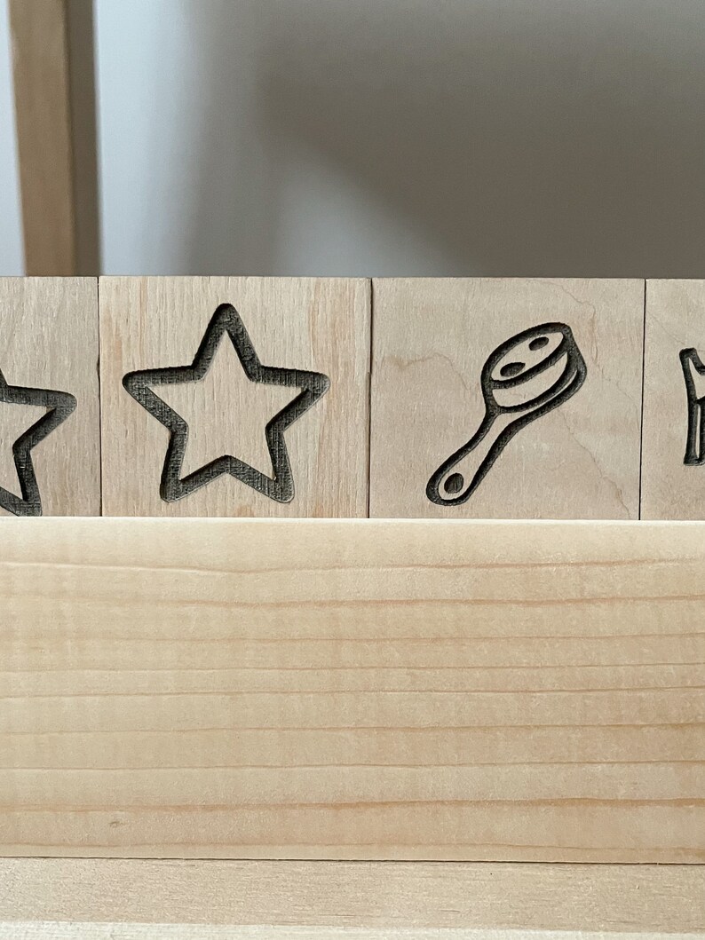 Wooden Toddler Schedule Board - Daily Morning/evening Routine With ...