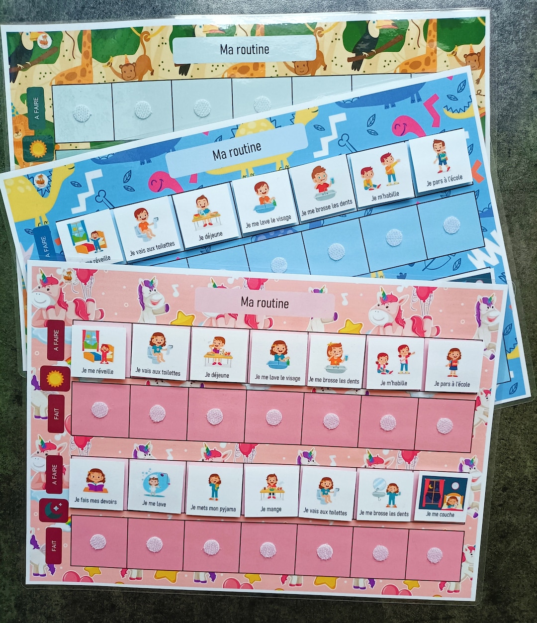 Daily Routine Morning and Evening / Girl or Boy - Etsy Canada