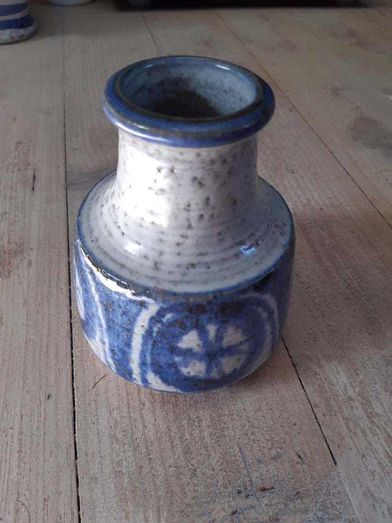 Danish Stoneware Soholm Bornholm Vase - Etsy