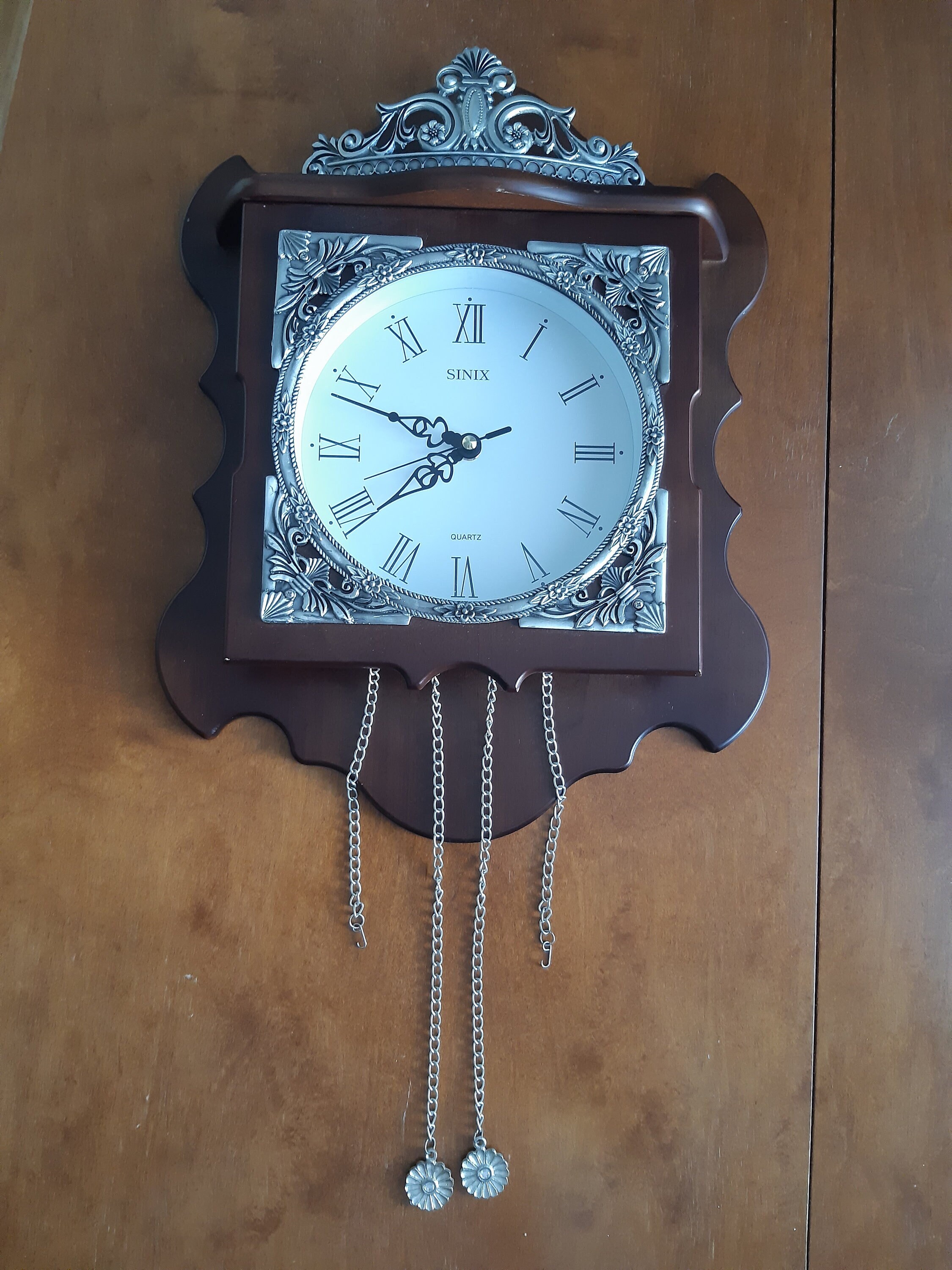 Vintage SINIX QUARTZ Wall Clock - Etsy