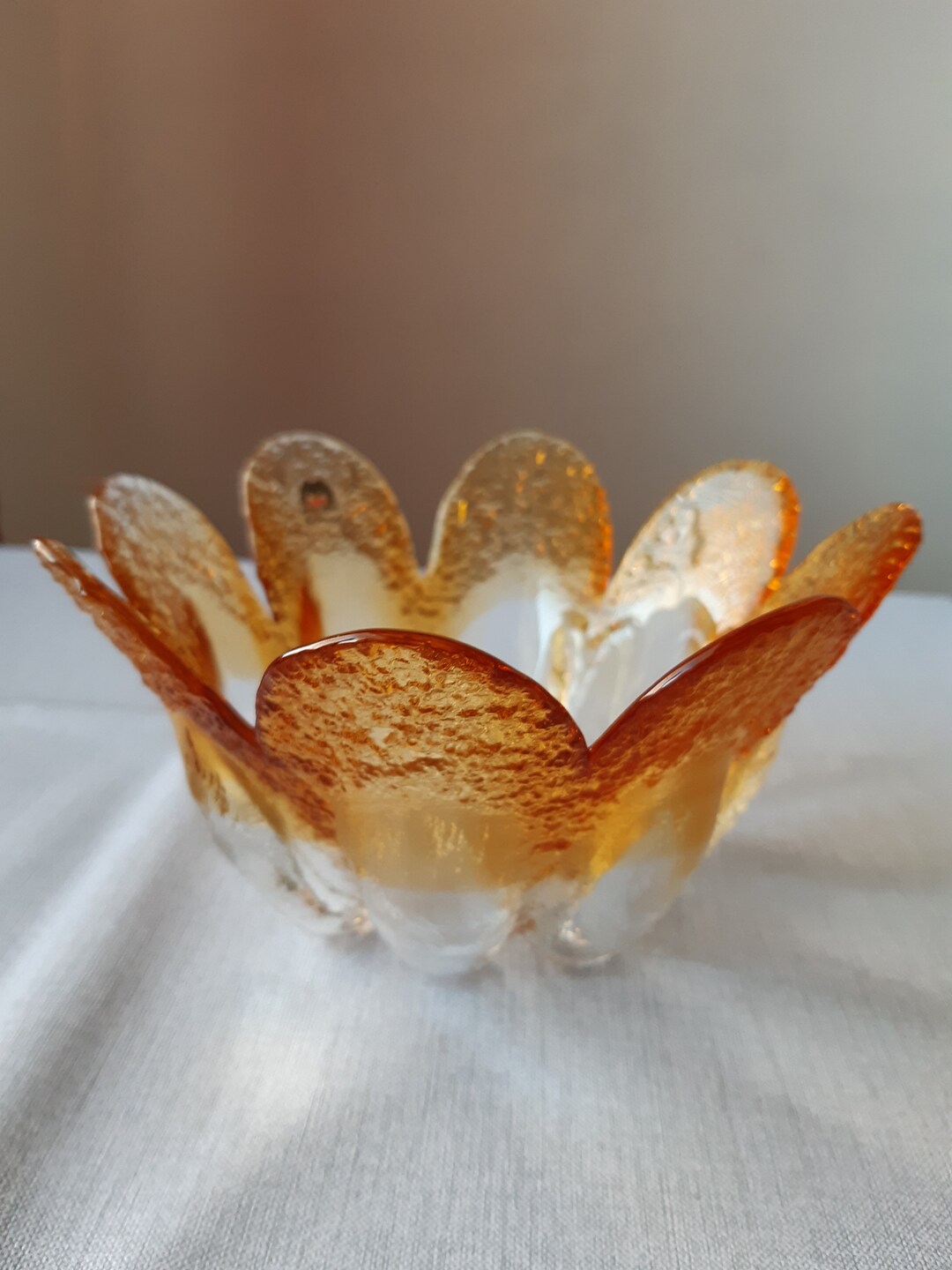 Finnish Retro Muurla Glass Bowl - Etsy