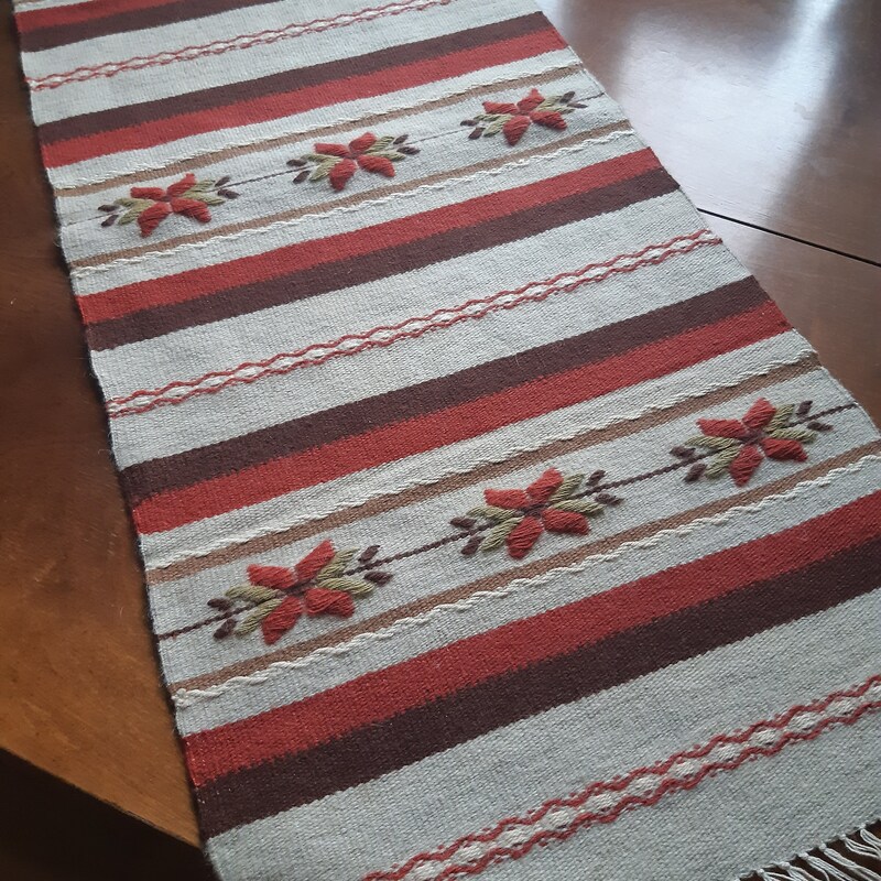Swedish Table Runner - Etsy