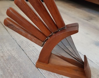 Home & Living 3 teak spreaders by Karl Holmberg & Svenskt Sweden from ...