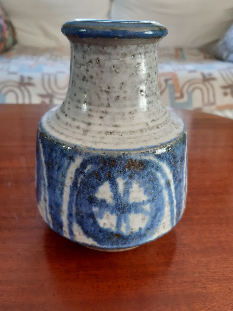 Danish Stoneware Soholm Bornholm Vase - Etsy