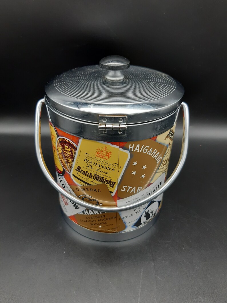 Japanese Ice Bucket With Various Whisky Label - Etsy