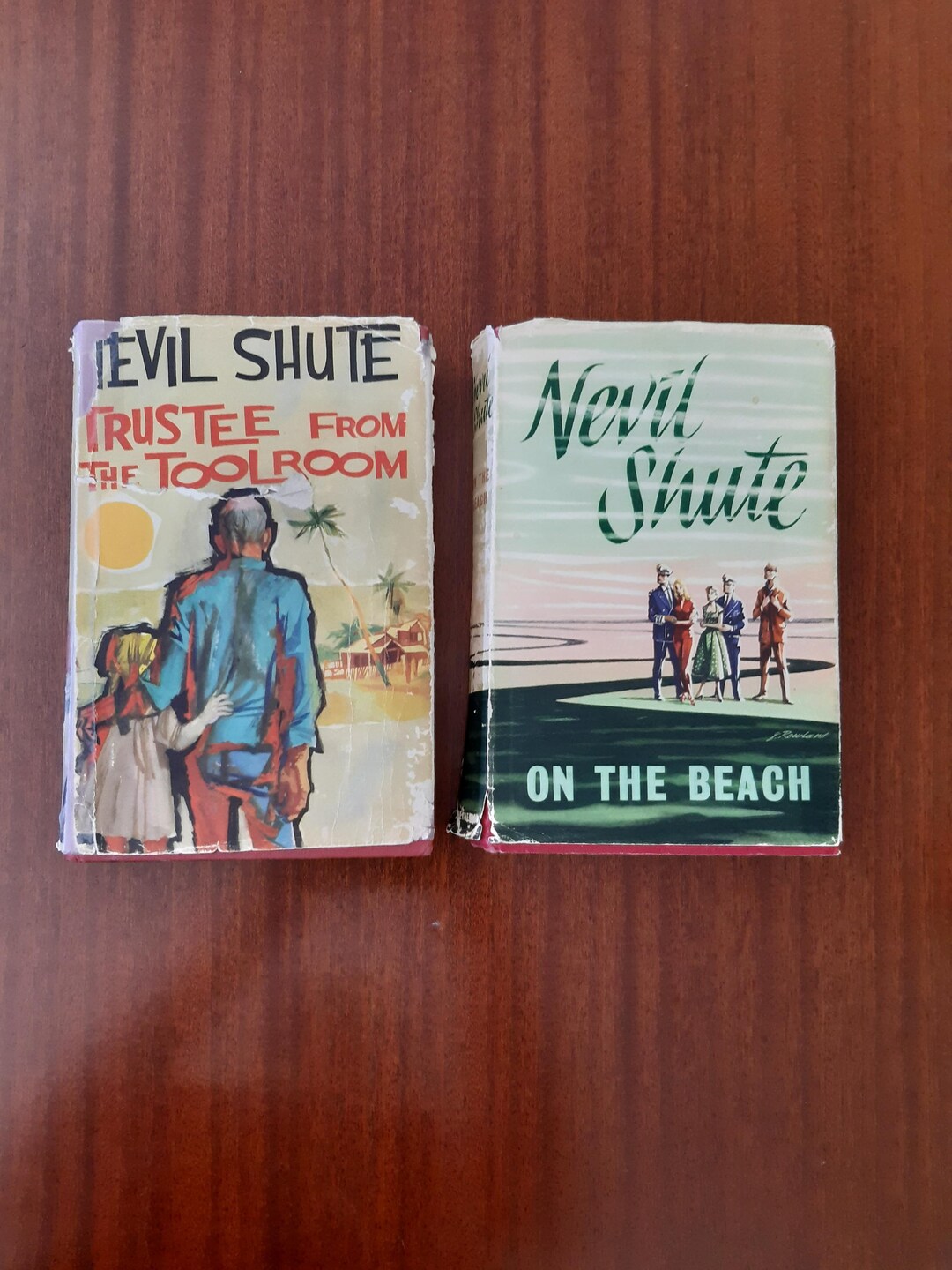 2 First Edition Book . Nevil Shute. on the Beach and Trustee From the ...
