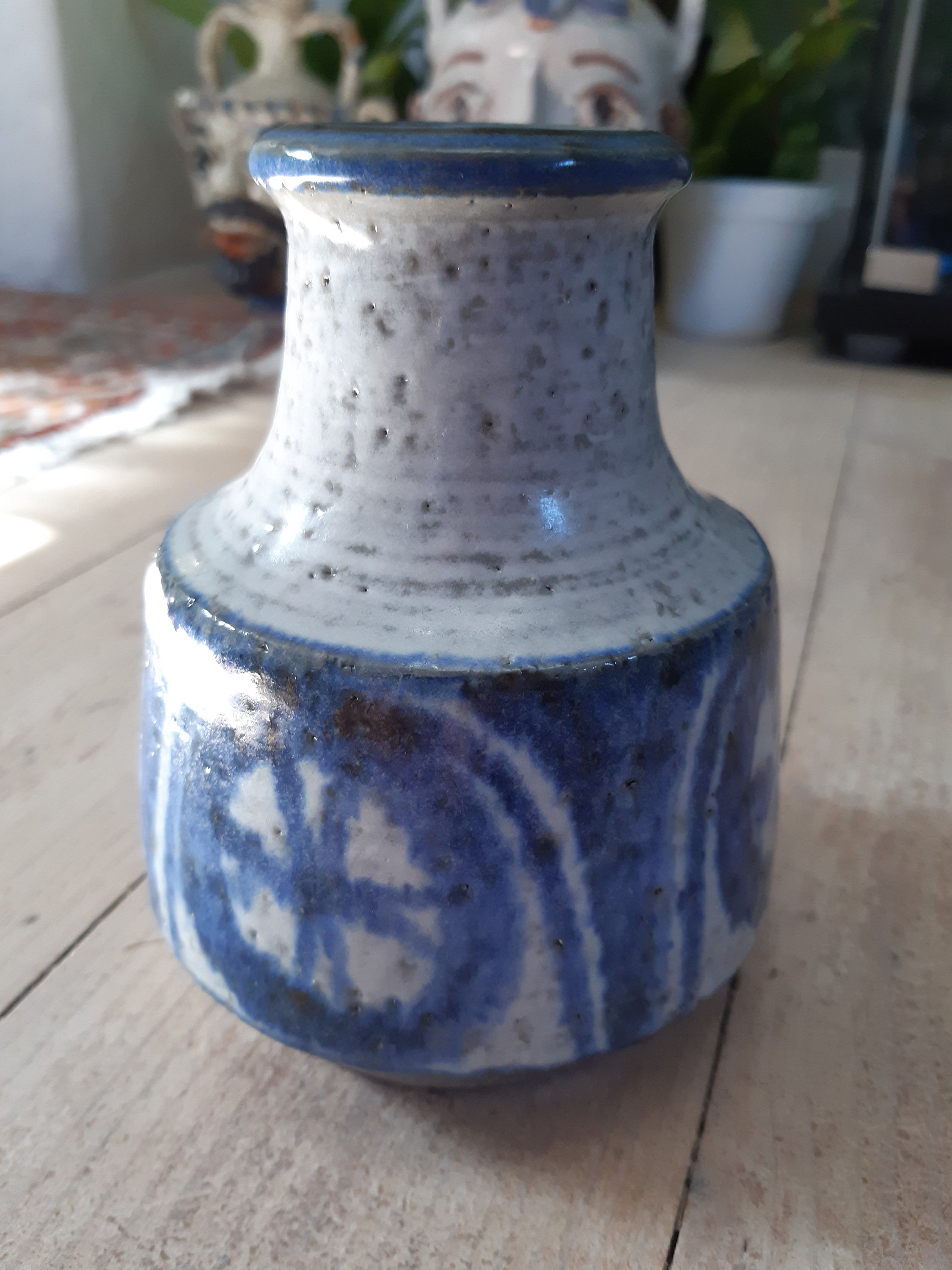 Danish Stoneware Soholm Bornholm Vase - Etsy