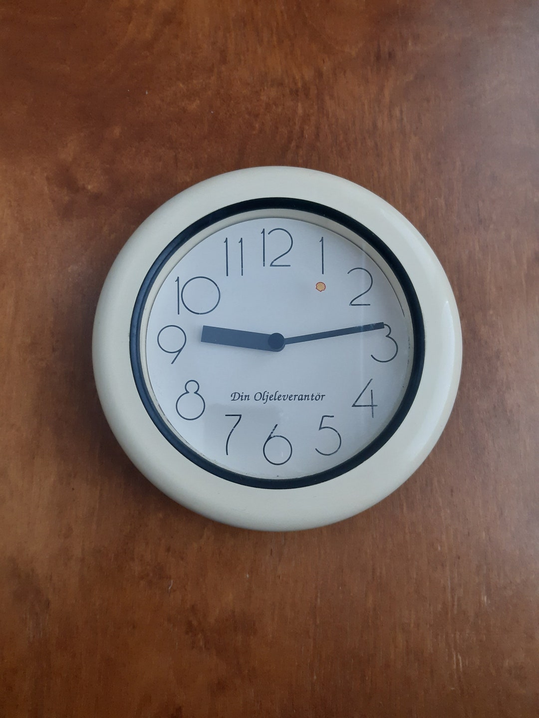 Swedish Shell Oil Company Advertising Wall Clock - Etsy