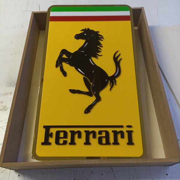 Ferrari Sign - Etsy